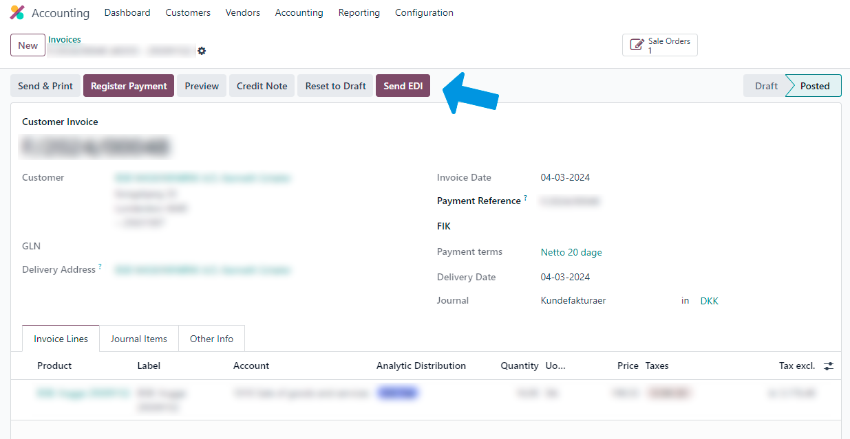 Sproom Integration for Odoo: Efficient Invoice Management | FlexERP